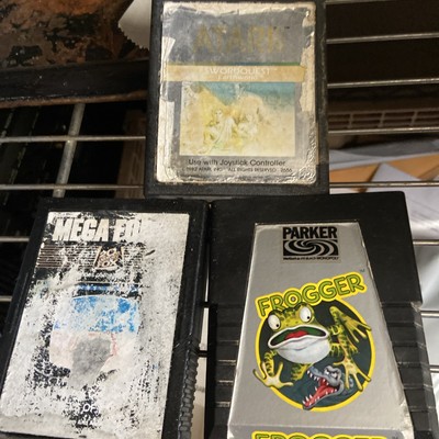 Frogger Mega Force And Unknown Atari 2400 Video Cart Only | eBay