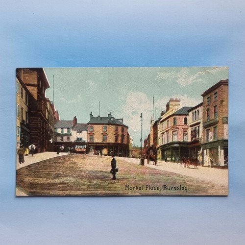 Barnsley Postcard C1910 Market Place Edwardian Times Yorkshire | eBay UK