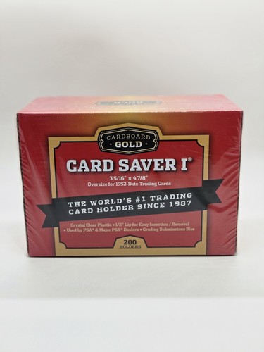 CARD SAVER 1 CS1 (CASE/200) SEMI-RIGID HOLDERS FOR GRADING SUBMISSIONS ...