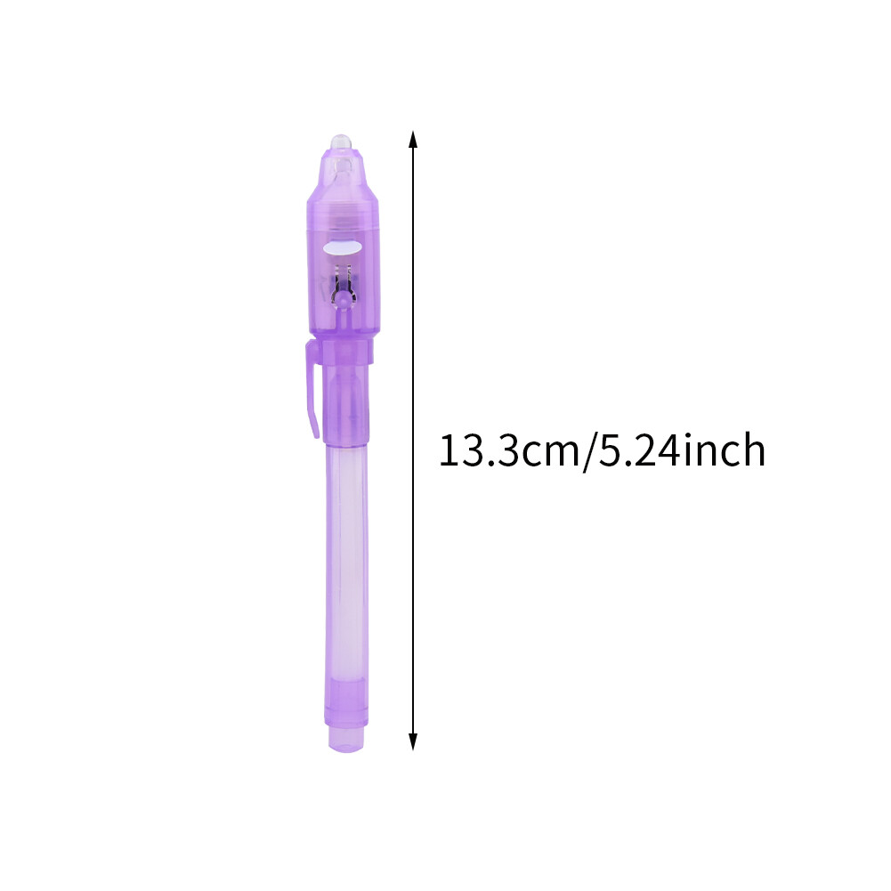 35pcs With Purple Light Secret Message Funny Invisible Ink Pen Party ...