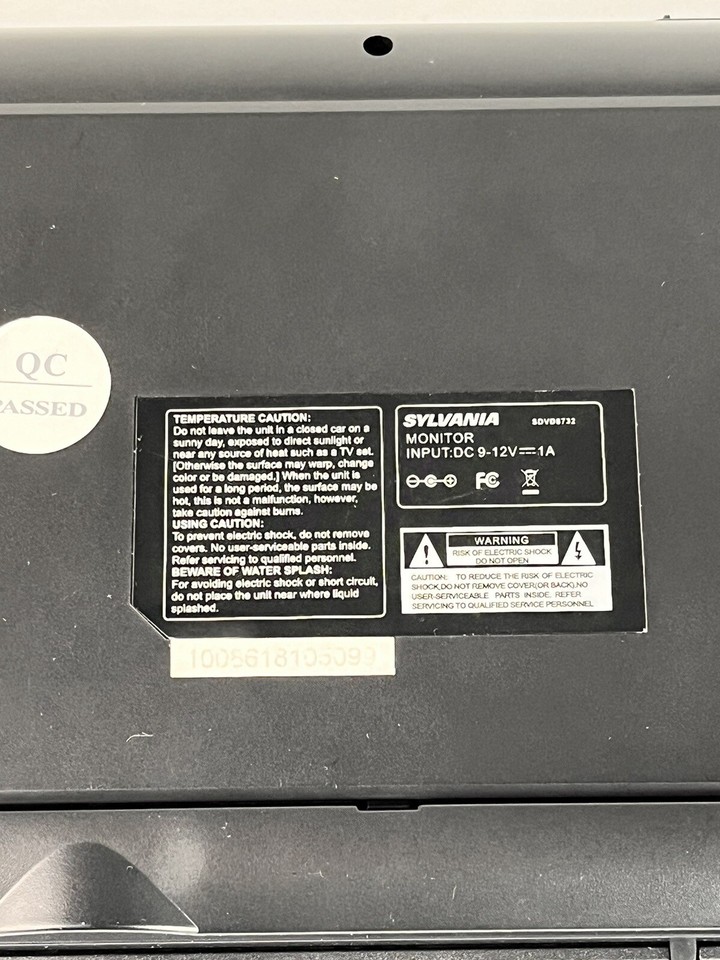 Sylvania SDVD8732 Monitor ONLY | eBay