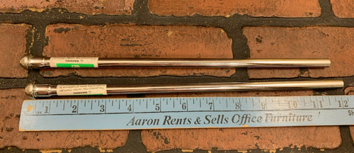 Sink lav riser supply tube 3/8" Bendable Copper Chrome Plated Lot of 2 ...