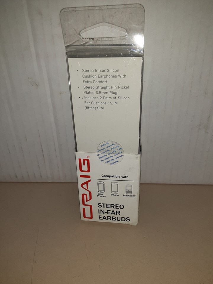 Craig Stereo In Ear Earbuds | eBay