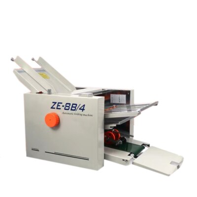 Paper Folding Machine ZE-8B/4 Automatic Paper Folding Machine 4 Folding ...