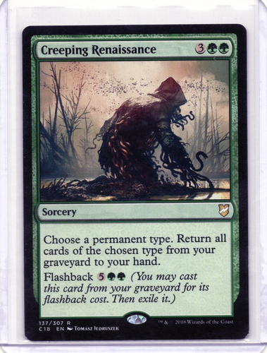 Creeping Renaissance Commander 2018 LP MTG Magic the Gathering | eBay
