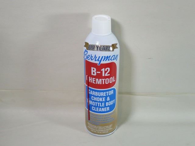 12 Cans Berryman 0117 B-12 Chemtool Carburetor Choke and Throttle Body ...