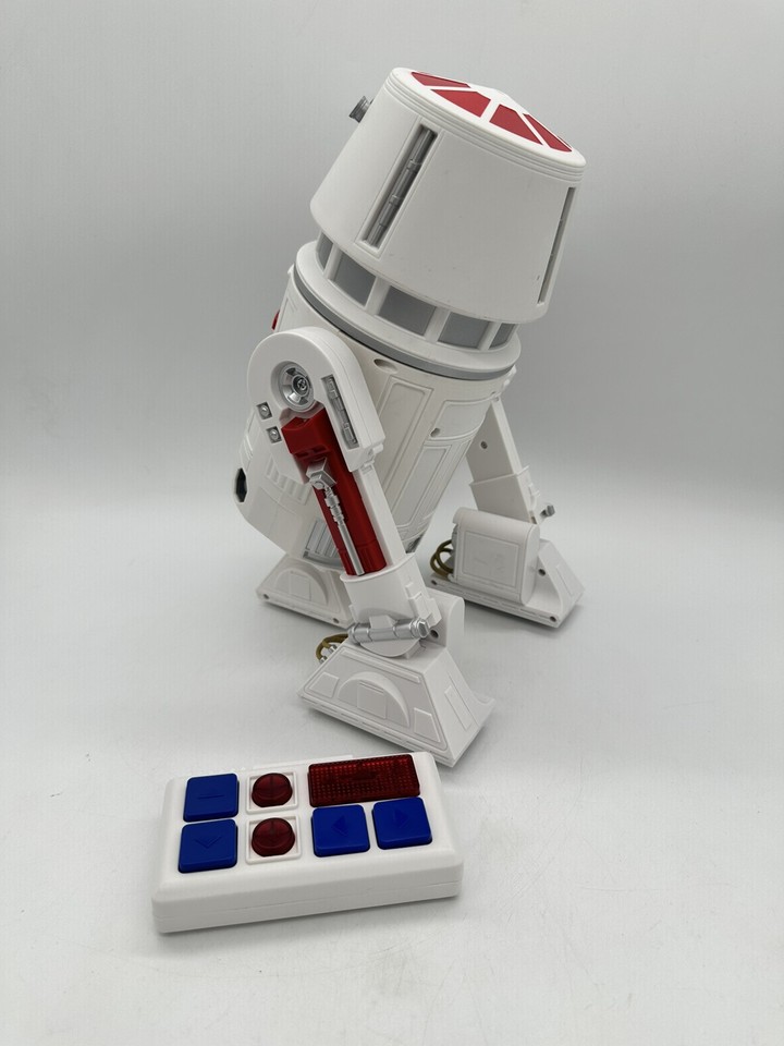 ROBOT Disney Custom Star Wars R2-D2 R5 White Red Remote Control Droid ...