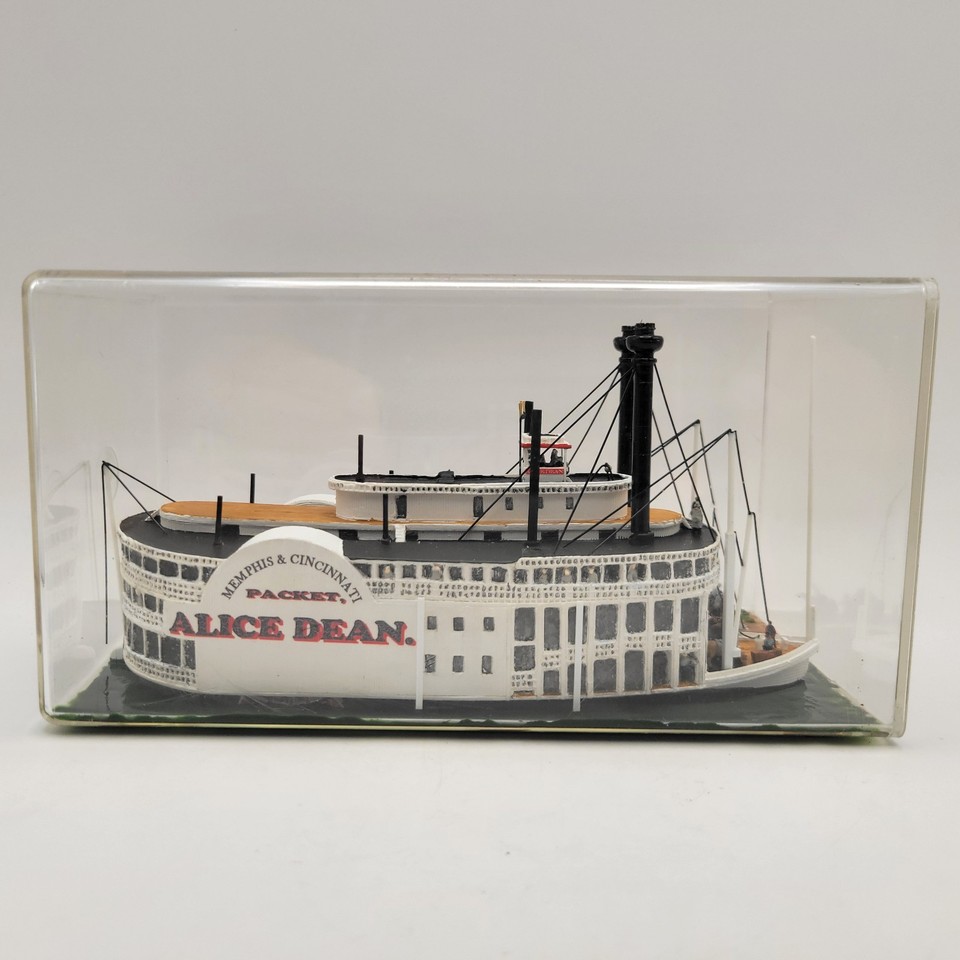 Alice Dean Steamboat Corydon Indiana Vintage Model Civil War Scene | eBay