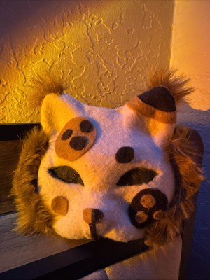 Cute Calico Cat Therian Mask Made For Comfort And Looks Realistic With ...