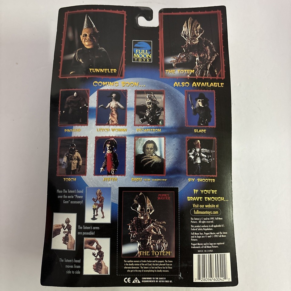 Puppet Master Full Moon Video Action Figure - Totem - 100% Complete ...