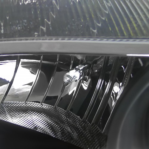 Black Fits 2012 2013 2014 Ford Focus LED Bar Halo Projector Headlights ...