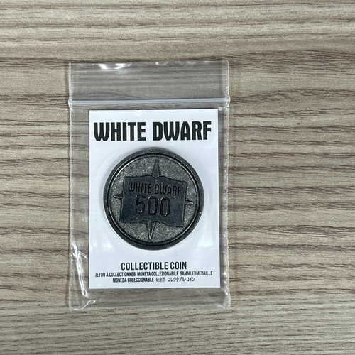 WHITE DWARF 500 PROMOTIONAL COLLECTABLE COIN WARHAMMER AGE OF SIGMAR ...