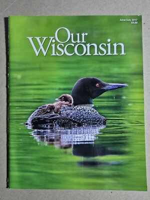 OUR WISCONSIN MAGAZINE June/July 2017 Loon On Cover FREE SHIPPING | eBay