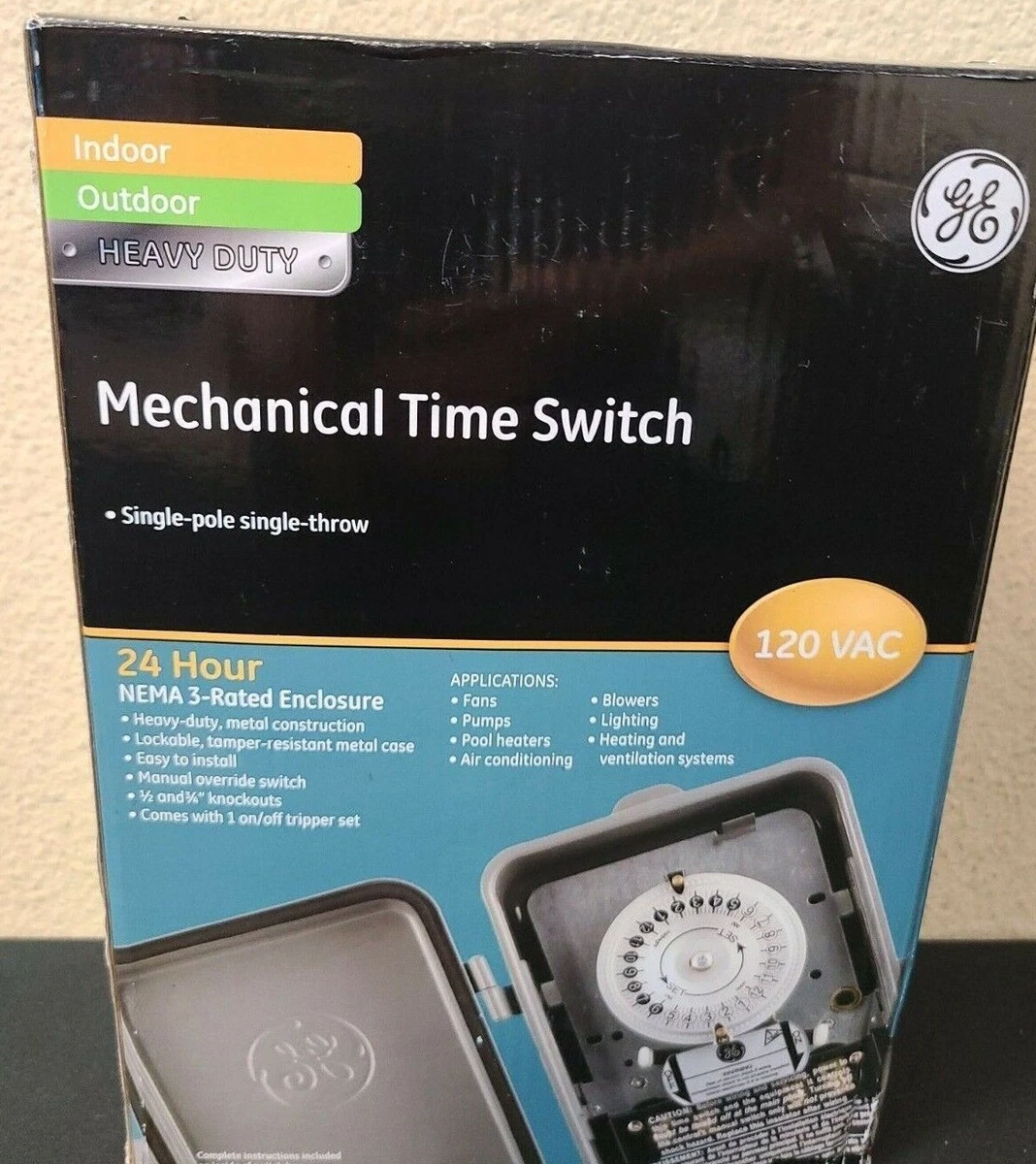 Ge Mechanical Time Switch