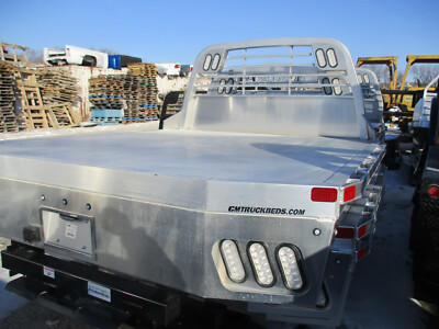 CM Aluminum Flatbed Body ALRD Fits:all Long Bed, Single rear wheel ...