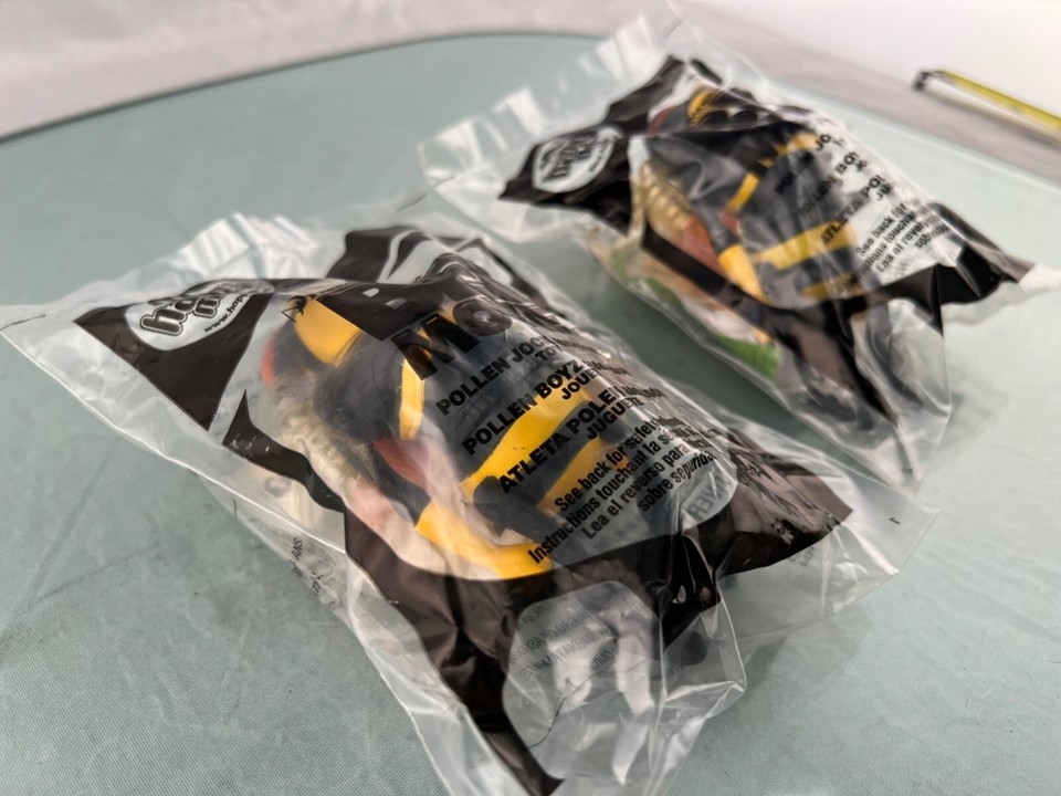 McDonalds Bee Movie #4 Pollen Jock Jackson (X2) 2007 - Sealed | eBay