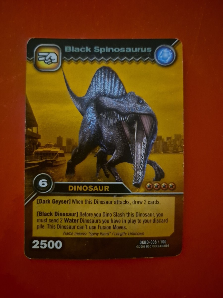 Dinosaur King Spinosaurus Card Spinosaurus (Spiny)
