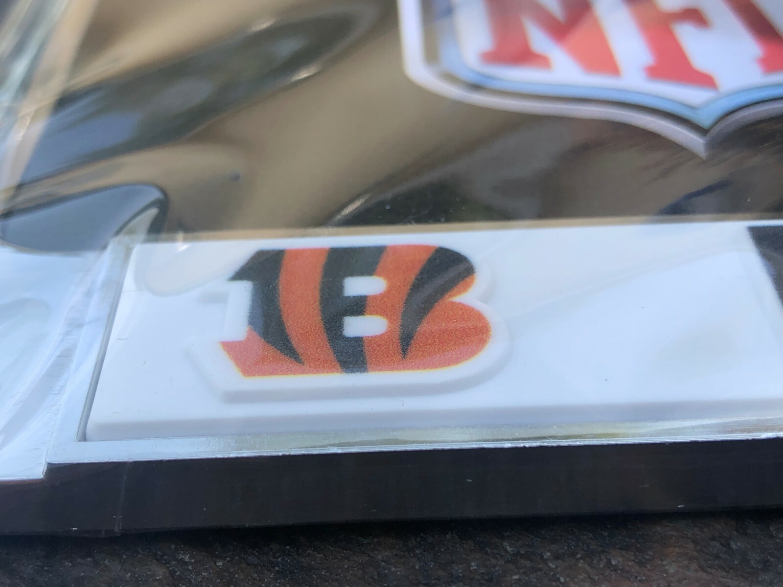 1 Cincinnati Bengals Chrome Auto License Plate Frame | eBay