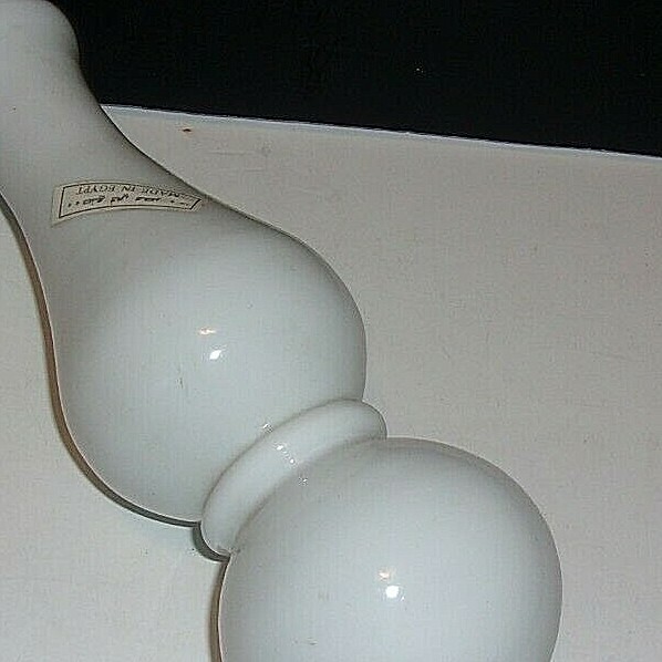 Antique/Vintage Table Lamp Parts Body Spacers Glass White #2 | eBay