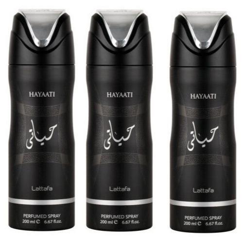 Arabian Perfumed Body Spray Bundle (3 x 200ml) Luxury, Long Lasting ...
