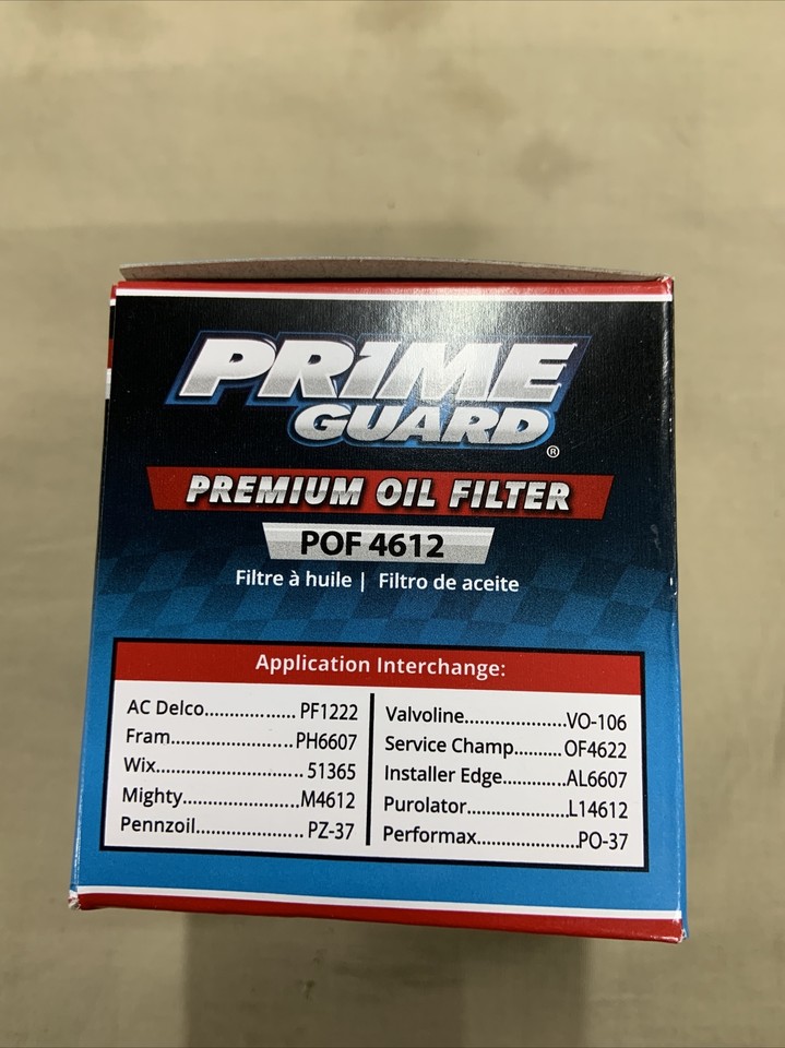 New PRIME GUARD Engine OIL FILTER POF-4612 | eBay