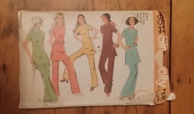 VINTAGE SIMPLICITY GIRLS TUNIC PANTS PATTERN 9514 SIZE 8 FREE SHIPPING ...