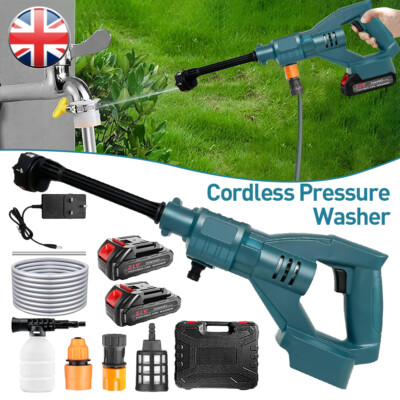 Cordless Pressure Washer High Power Jet Wash Car Cleaner For Makita 18V ...