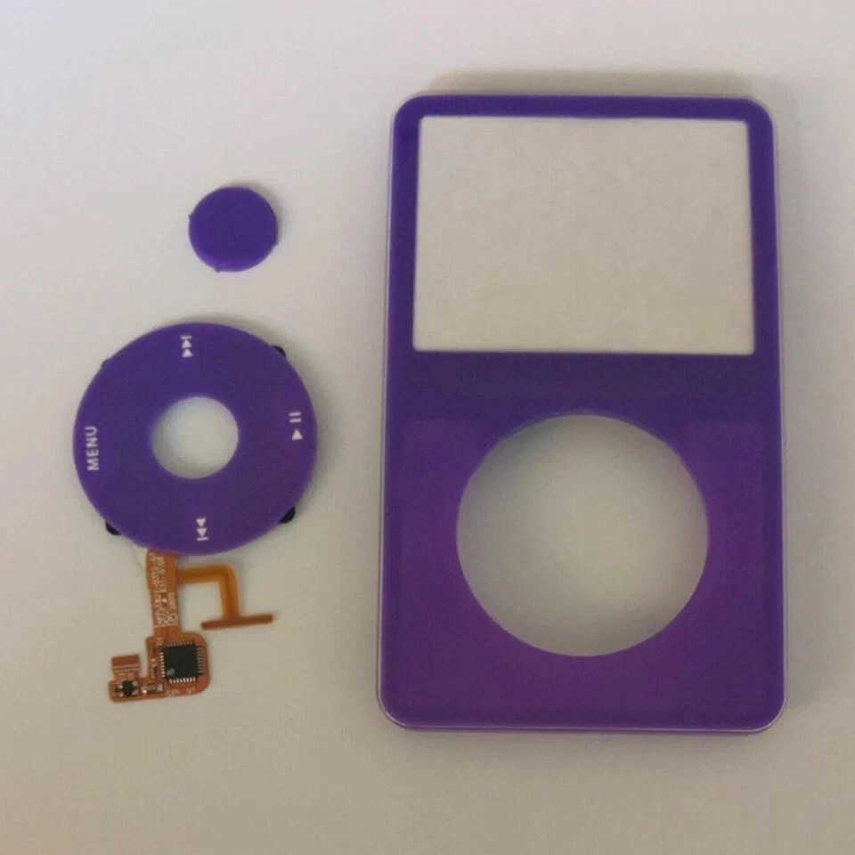 New Front Face Plate &Turntable & Dots Apple iPod Classic Video 5 5.5th ...