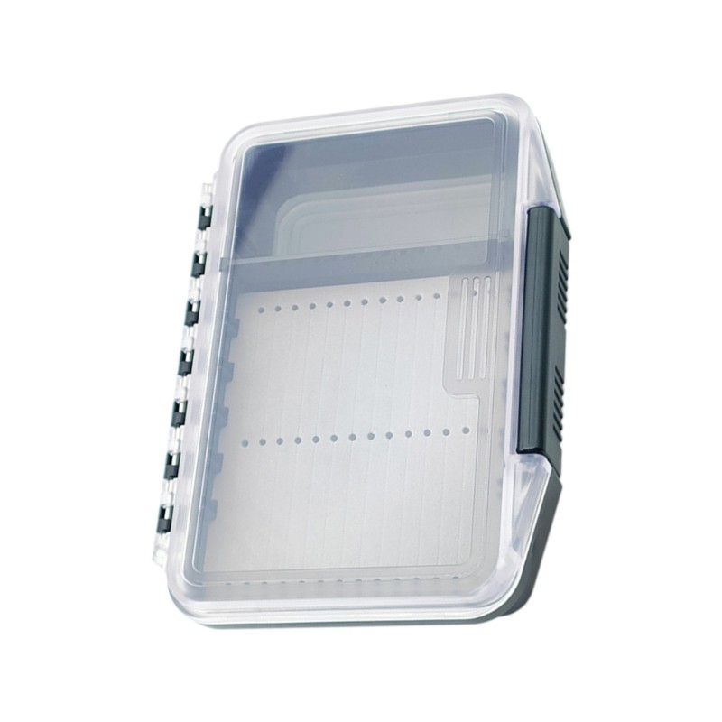 Waterproof Plastic Pockets Fly Fishing Box Fly Storage Case Fishing Tackle Box | eBay