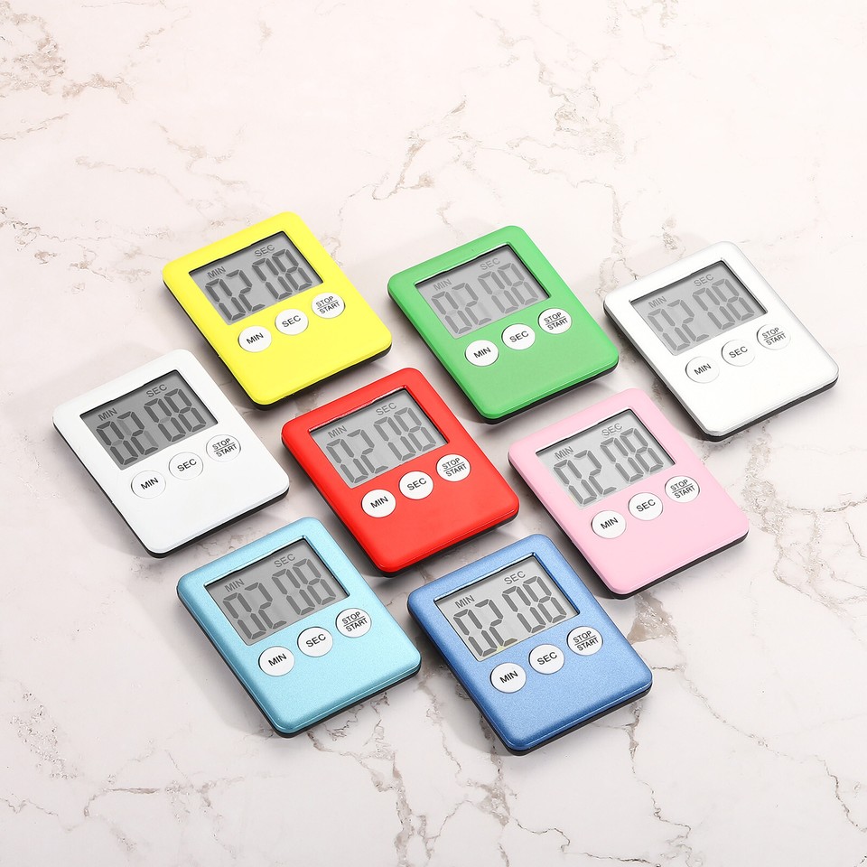 Digital Timer,1Pcs Small Count Down/UP Clock with Magnetic,Kitchen ...