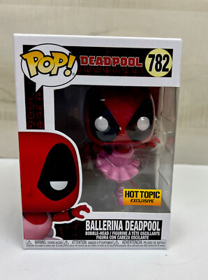 Funko POP! Deadpool: Ballerina Deadpool - 782 Hot Topic Exclusive ...