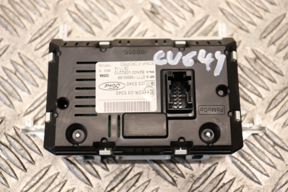 FORD FIESTA MK7 DISPLAY SCREEN ET7T-18B955-BB 2013-2017 CV64Y | eBay