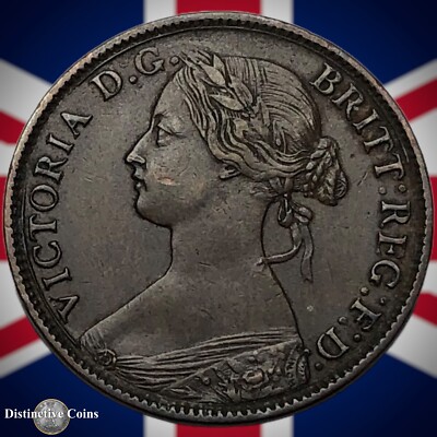 Great Britain 1872 Farthing 1/4d GB3661 | eBay