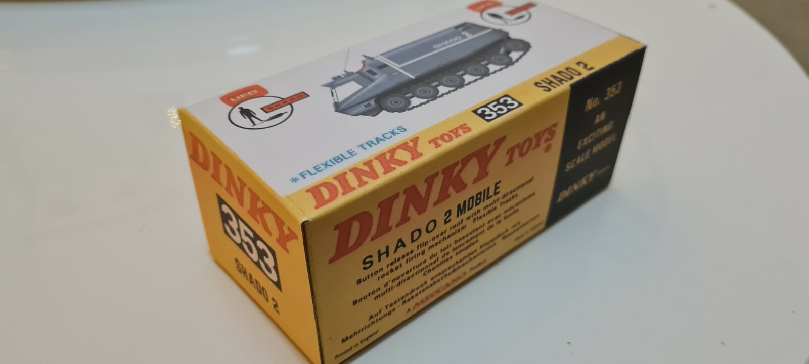 DINKY 353 SHADO 2 MOBILE EMPTY REPO BOX | eBay UK