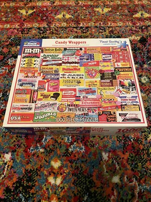 White Mountain 1000pc Puzzle - Candy Wrappers | eBay