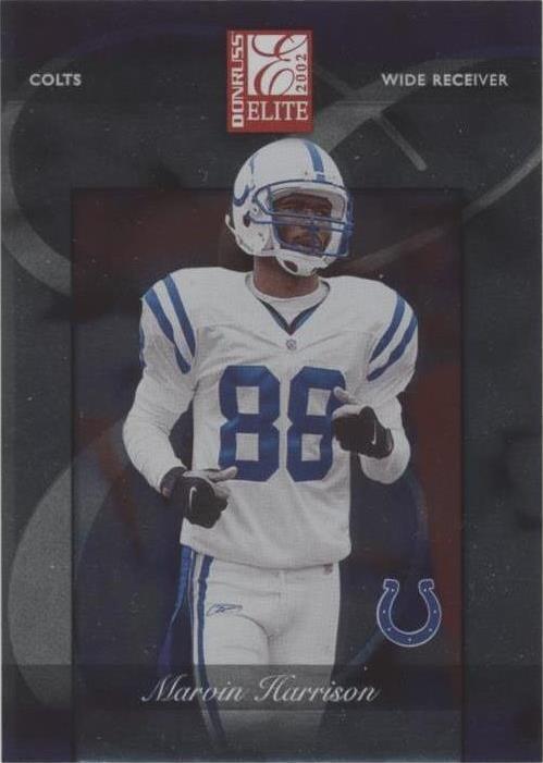 2002 Donruss Elite - Marvin Harrison #15 for sale online | eBay