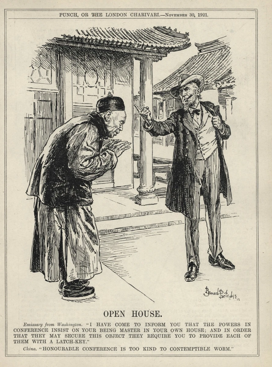 Open Door Policy Cartoon