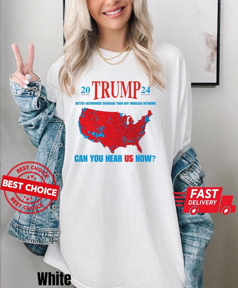 Trump Wins 2024 Election Map, Republican Gift, MAGA 4… - Gem
