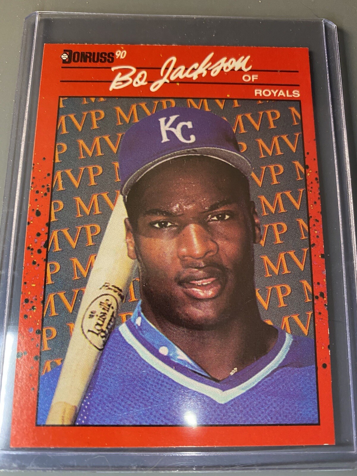 1990 Donruss Bo Jackson BC-1 Double Error Card | eBay