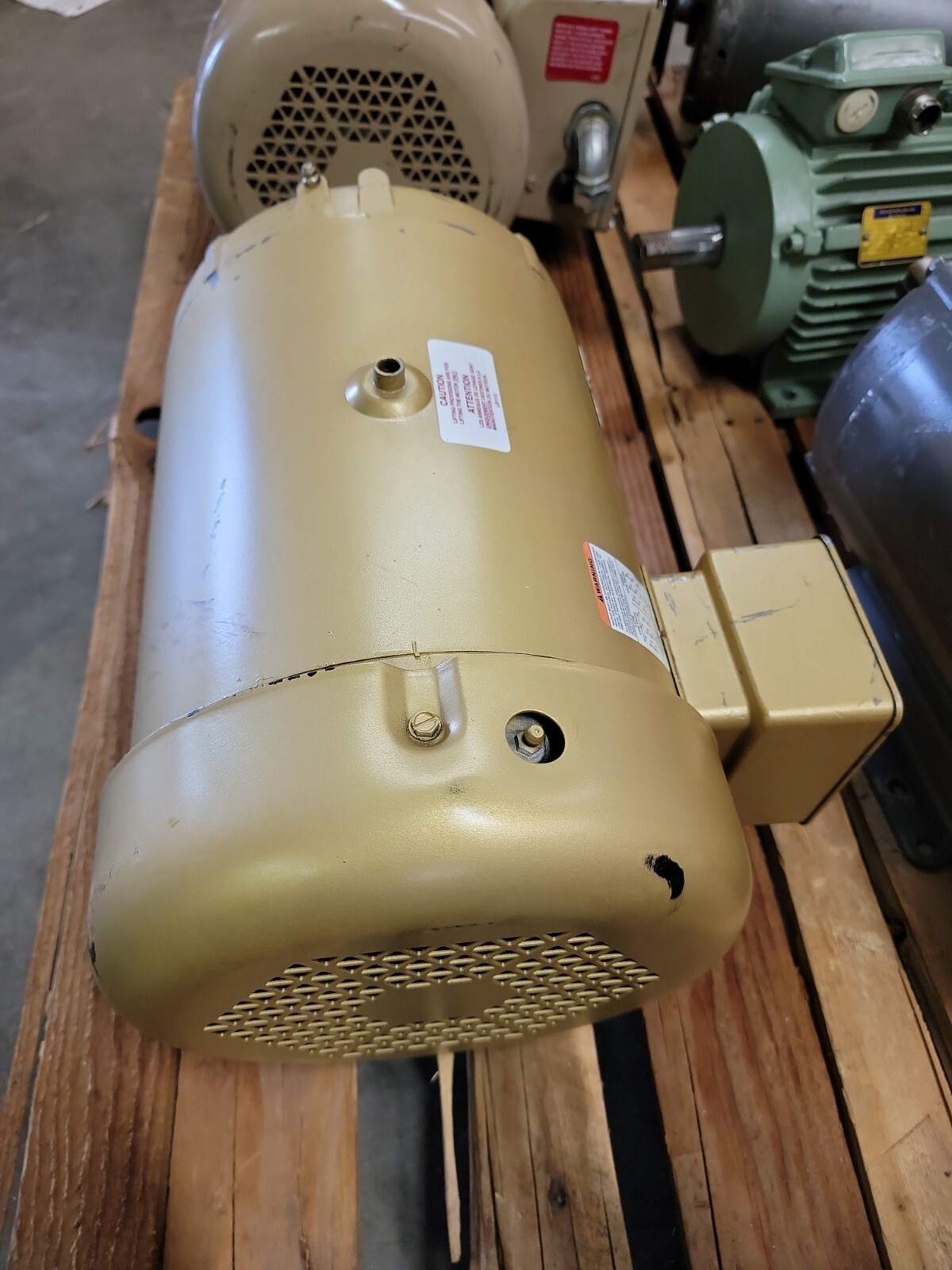 Baldor Reliance EM3710T 7.5HP Electric Motor 1770RPM 230V / 460V ...