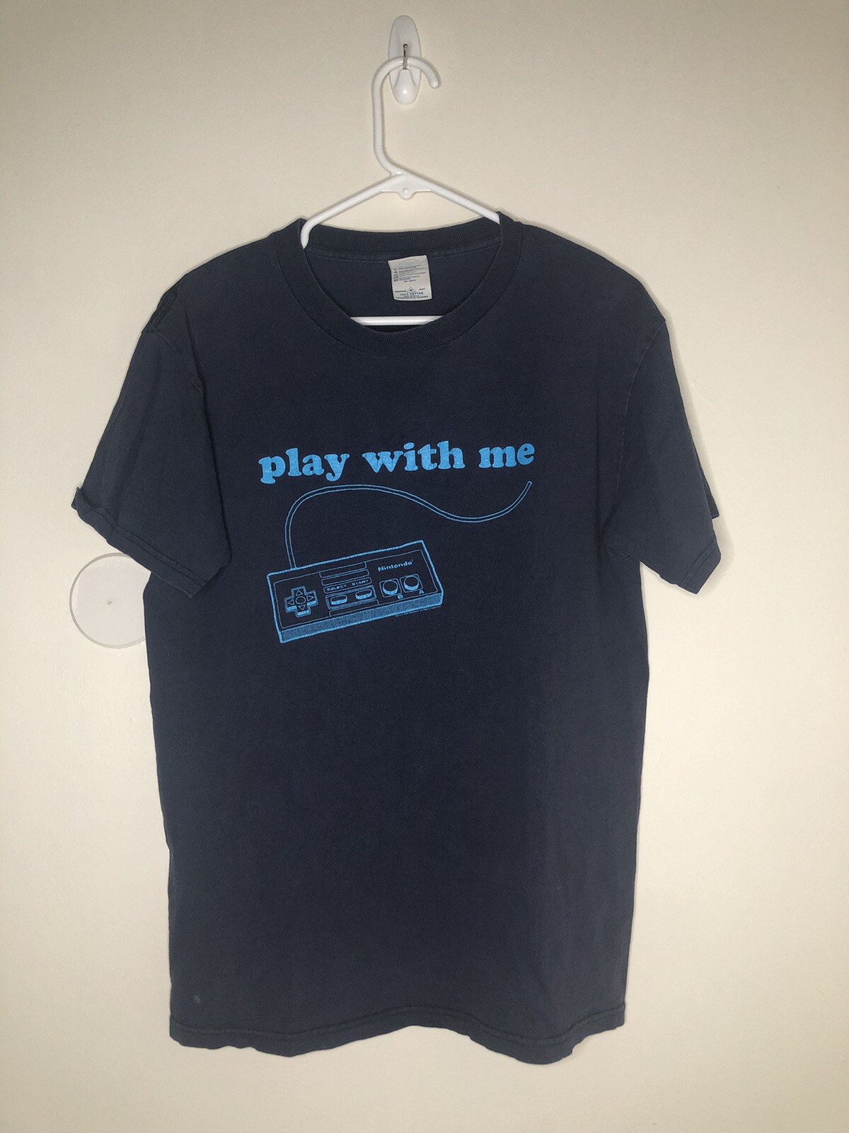 Vintage Nintendo “Play With Me” Controller Shirt - Gem