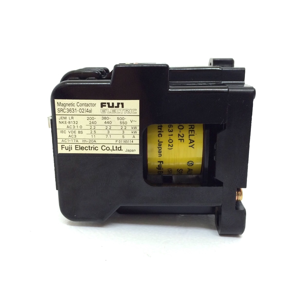 Contactor SRC3631-02-(4a) Fuji 200/220VAC 3kW SRC3631-02-4a *New* | eBay