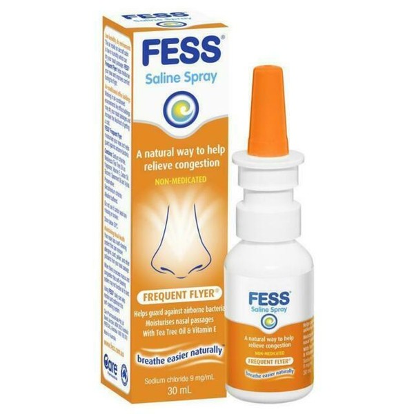 FESS Frequent Flyer Saline Nasal Spray 30ml for sale online | eBay