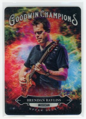 2020 BRENDAN BAYLISS UPPER DECK GOODWIN CHAMPIONS 3D LENTICULAR | eBay