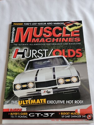2009 April Muscle Machines magazine Hurst/Olds Ultimate executive hot ...