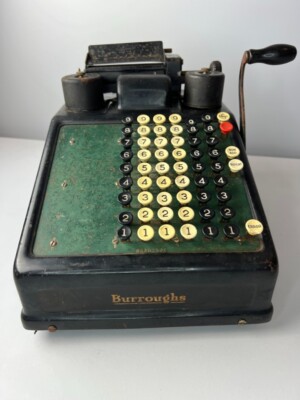 Cash Register, Adding Machines - Burroughs Portable