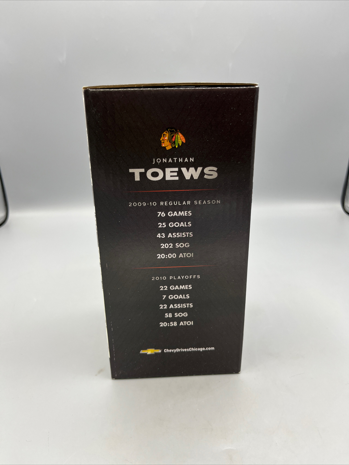 Chicago Blackhawks Bobblehead Jonathan Toews 2010 Championship edition ...
