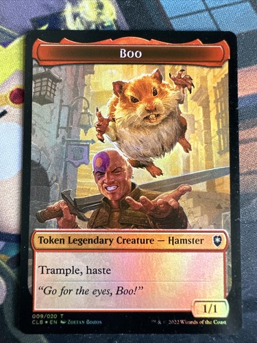 MTG Boo Token // Treasure Token Commander Legends: Battle for Baldur's ...