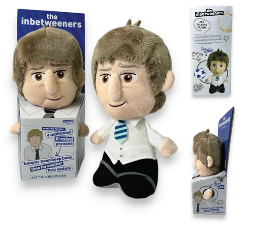 The Inbetweeners Jay Talking Interactive Plush – Official Quote Sounds ...