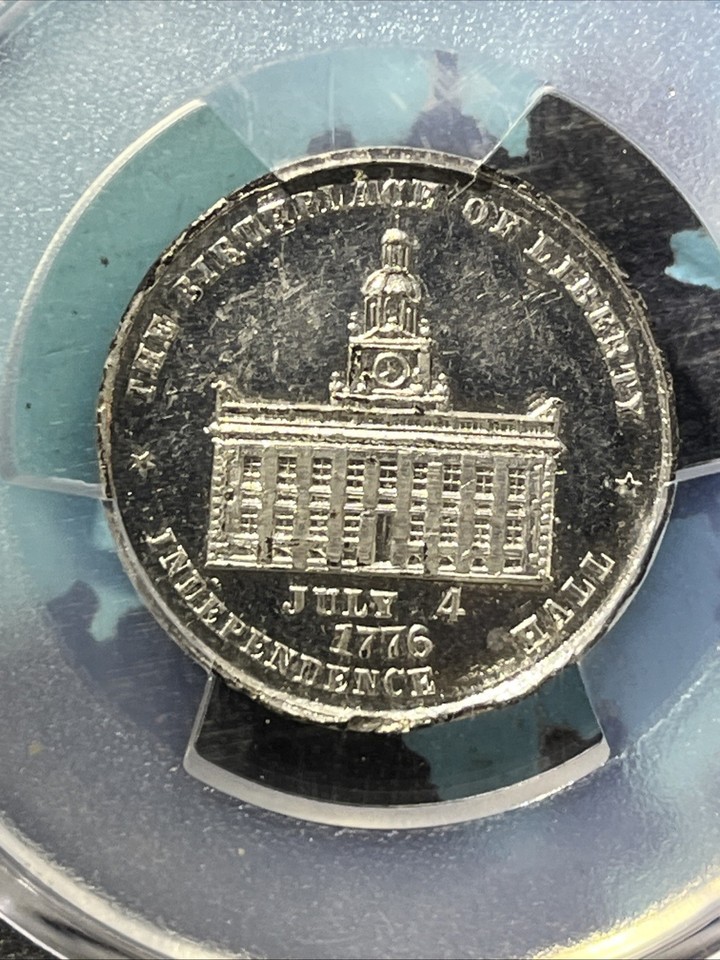 1876 Philadelphia PA Merchant Token Wm. Burwell & Co. Pa-Ph-856 MS63 ...